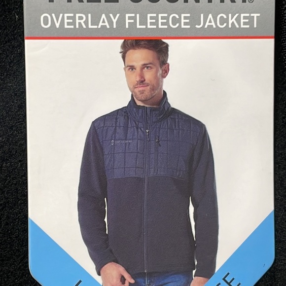 Free Country | Jackets & Coats | Free Country Overlay Fleece Jacket ...